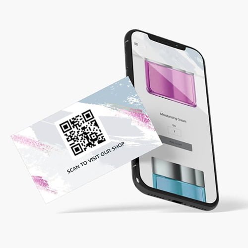 QR Code Visiting Cards - Punjab Print Plus