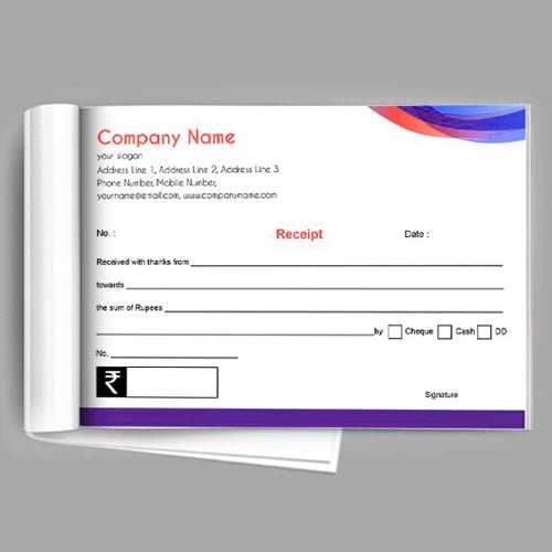 Full Colour Receipt Books - Punjab Print Plus